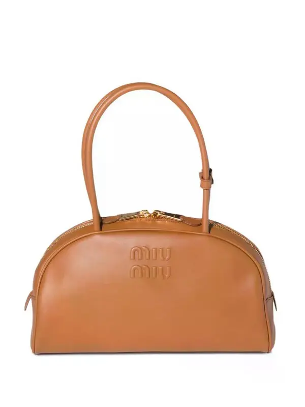 Miu Miu Beau Embossed Leather Bag