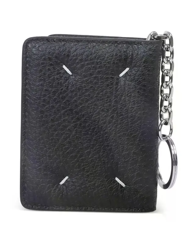 MAISON MARGIELA Chain Leather Wallet - Black