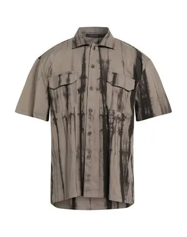 MESSAGERIE Shirt Light Brown Size Cotton, Elastane - Beige