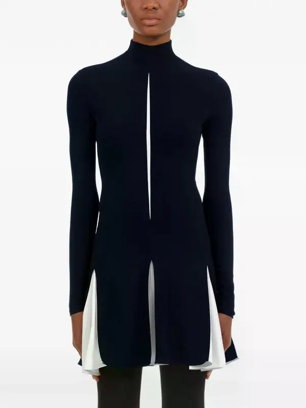 FERRAGAMO Dress With Contrasting Inserts