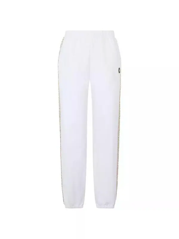 Philipp Plein Strass Joggers - White