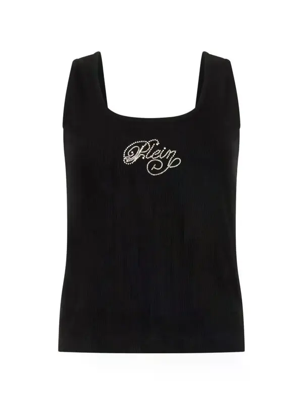 Philipp Plein Open-back Tank Top - Black