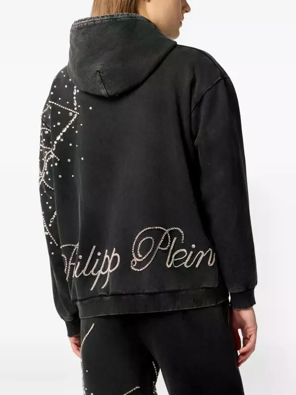 Philipp Plein Hooded Knitwear
