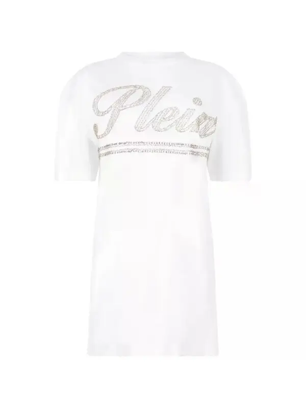 Philipp Plein Open-back Mini Dress - White