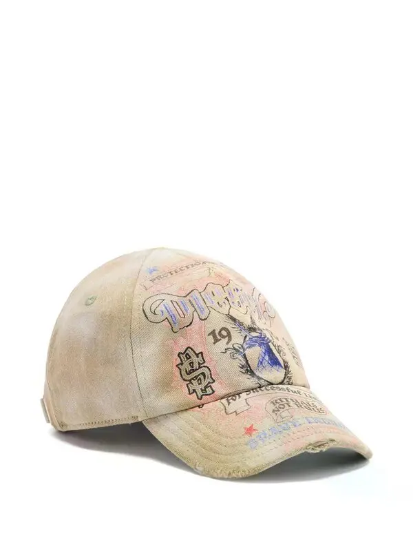 DIESEL Graphic Print Cap