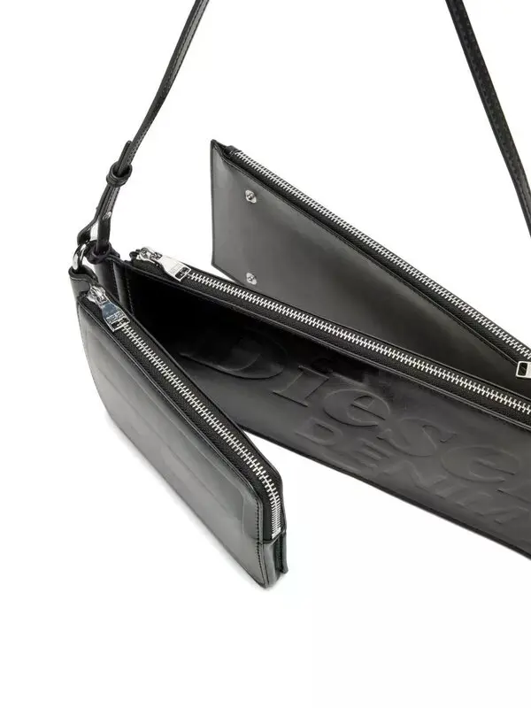 DIESEL® Flag-d Shoulder Bag - Black