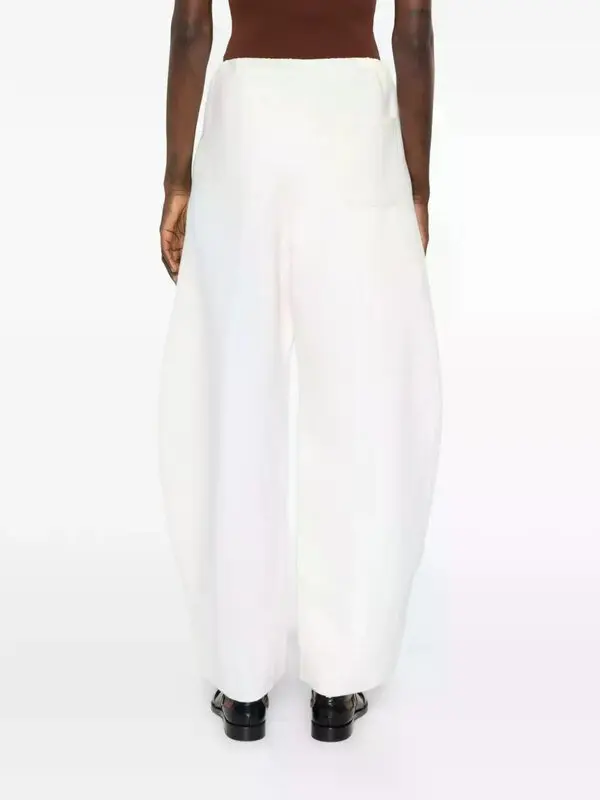 Sacai Button-fastening High-waisted Trousers