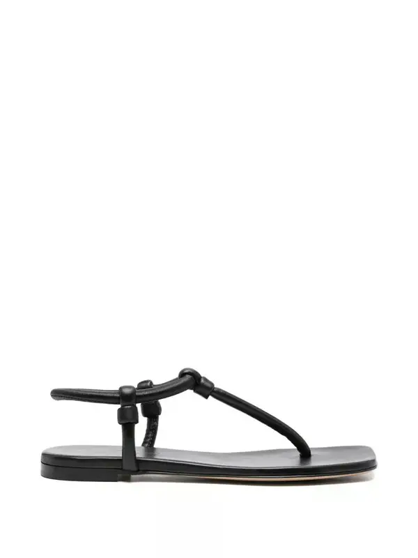GIANVITO ROSSI Knotted Flat Sandals