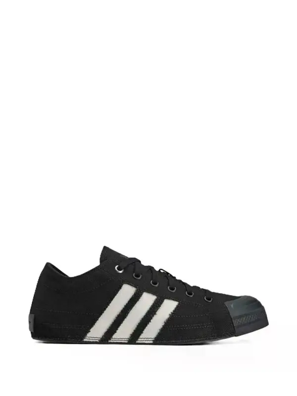 Y3 X Adidas Nissa Lo Stripe-detail Sneakers - Black