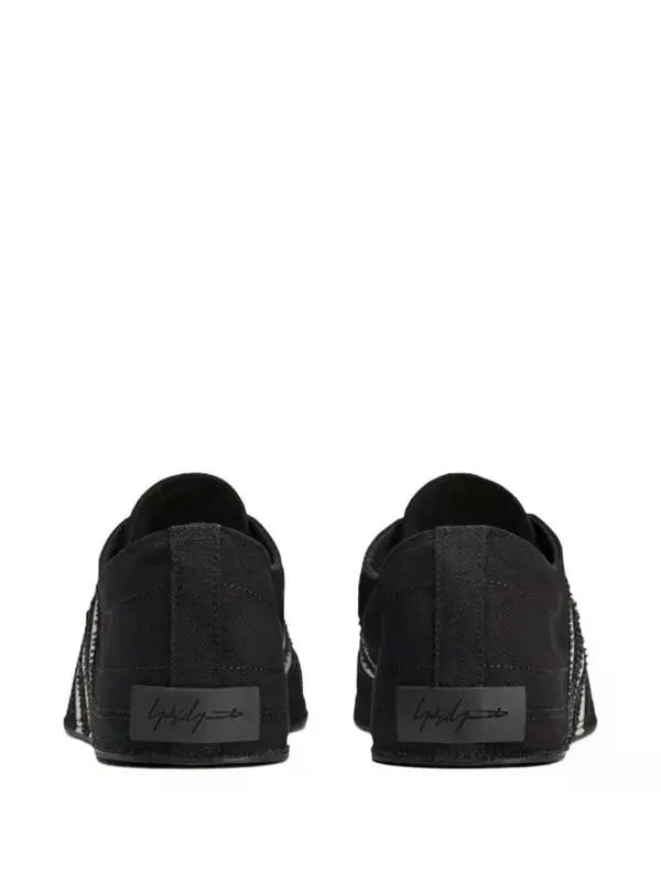 Y3 X Adidas Nissa Lo Stripe-detail Sneakers - Black