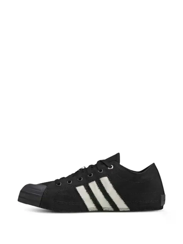 Y3 X Adidas Nissa Lo Stripe-detail Sneakers - Black