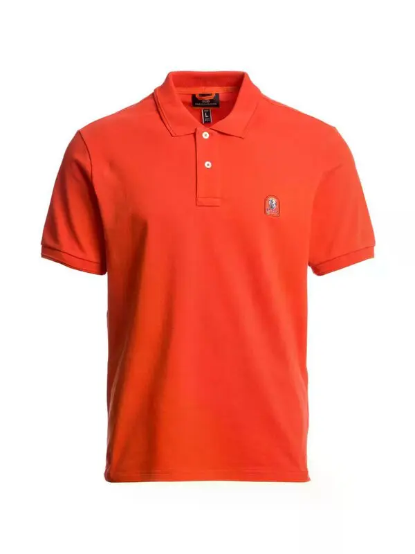 PARAJUMPERS Logo-patch Polo Shirt - Orange