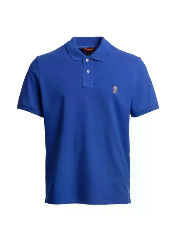 PARAJUMPERS Logo-patch Polo Shirt - Blue
