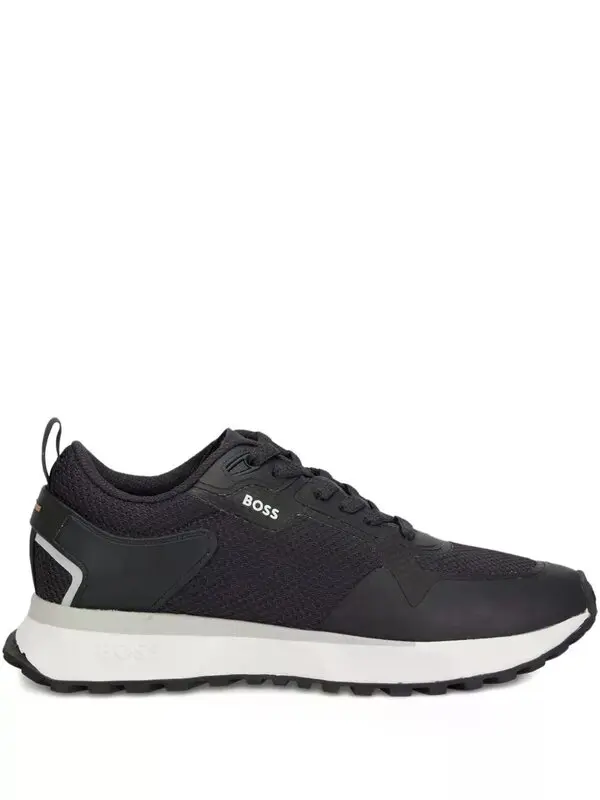 Hugo Panelled Sneakers - Black