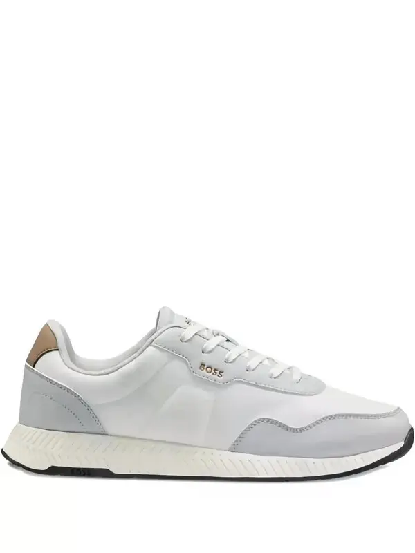 Hugo Titanium Lace-up Sneakers - White