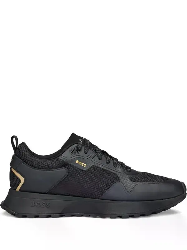 Hugo Jonah Panelled Sneakers - Black