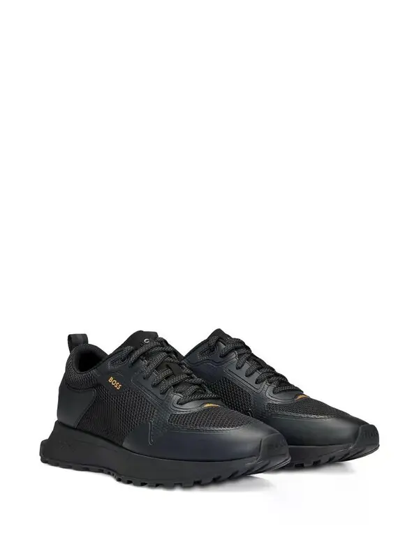 Hugo Jonah Panelled Sneakers - Black