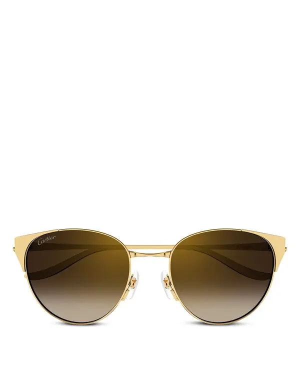CARTIER Round Sunglasses, 53mm