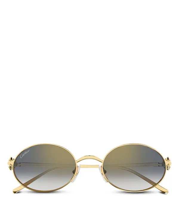 CARTIER Oval Sunglasses