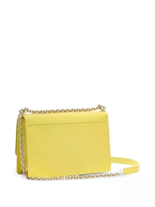 Furla 1927 Grained Leather Mini Bag - Yellow