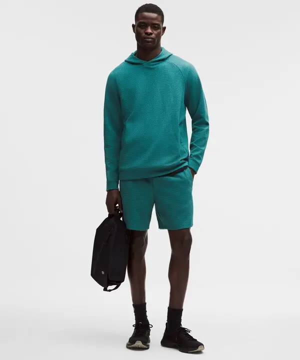 Lululemon Ease The Day Hoodie - Heathered Deep Marina/black
