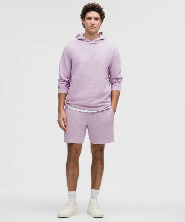 Lululemon Ease The Day Hoodie - Heathered Lavender Lux/black