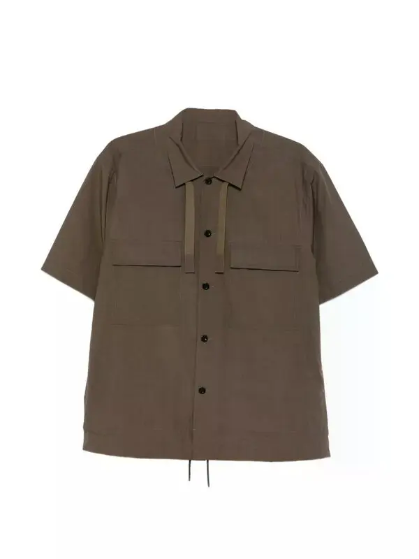 Sacai Pocket Tie Shirt