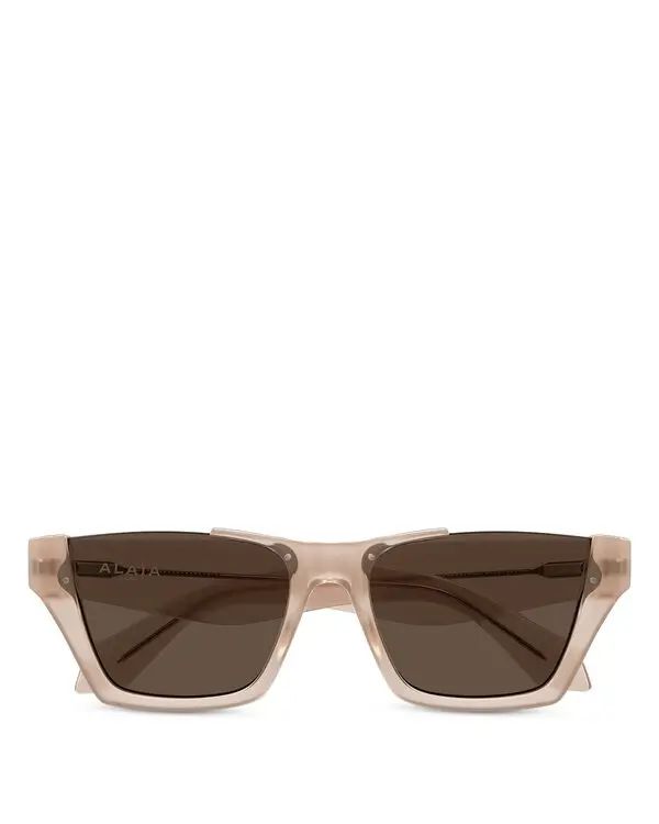 Alaïa Rectangular Sunglasses, 58mm