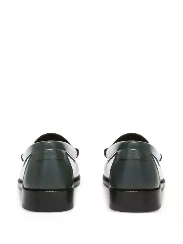 Furla College Leather Loafers
