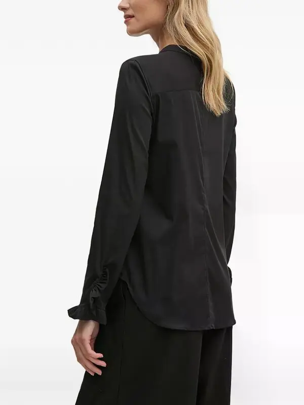 MOS MOSH Ruffled-trim Shirt