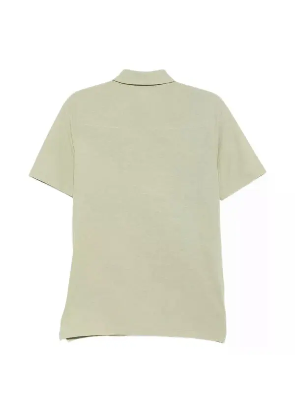 ZANONE Buttoned Polo Shirt - Green