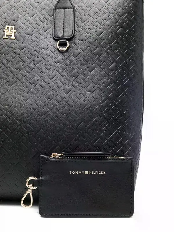 Tommy Hilfiger Icon Satchel Mono Tote Bag