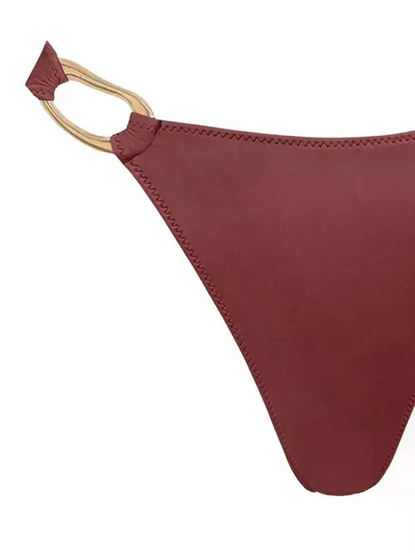 TROPIC OF C Ona Ring-detail Bikini Bottoms