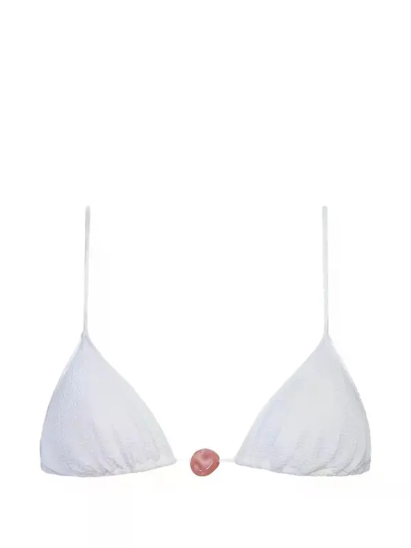 TROPIC OF C Equator Bikini Top - White