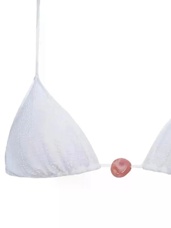 TROPIC OF C Equator Bikini Top - White