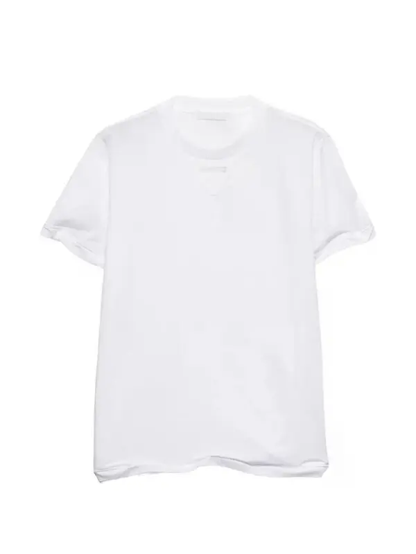 Prada Shapeable Cotton T-shirt - White