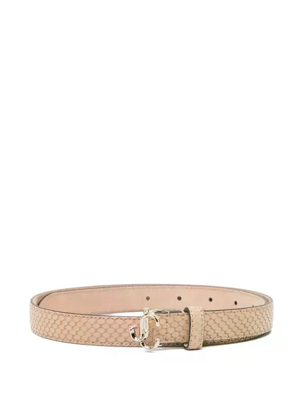 JIMMY CHOO Helina Belt - Neutrals