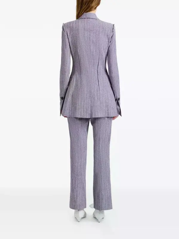 Proenza Schouler Lorenza Frayed Blazer