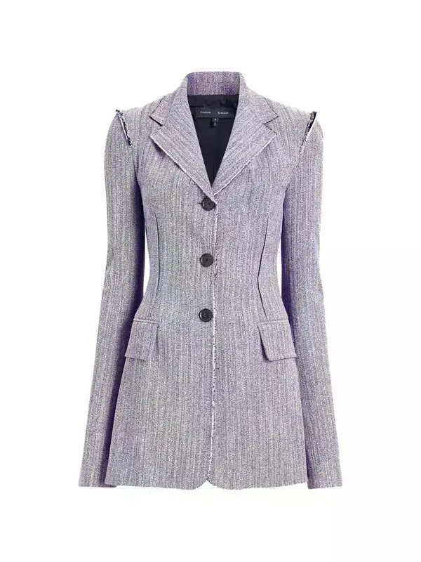 Proenza Schouler Lorenza Frayed Blazer