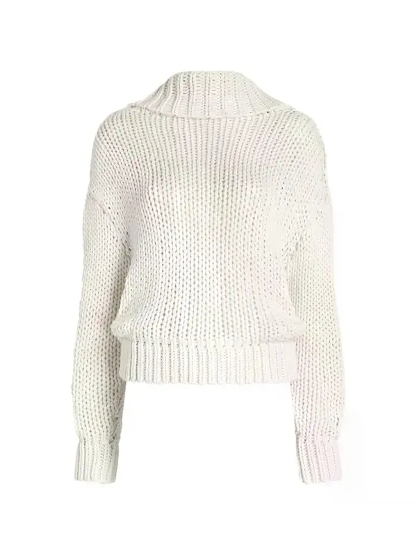 Proenza Schouler Draped Sweater - Neutrals