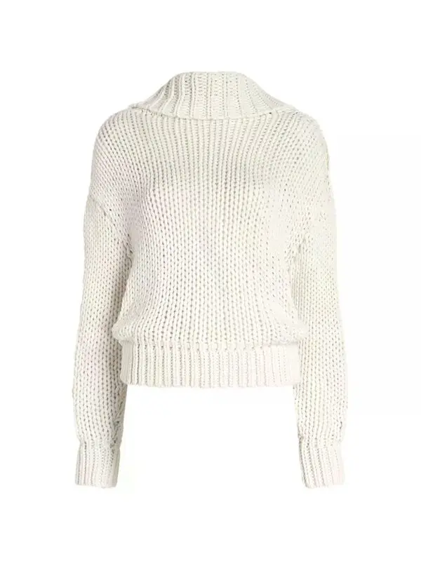 Proenza Schouler Draped Sweater - Neutrals