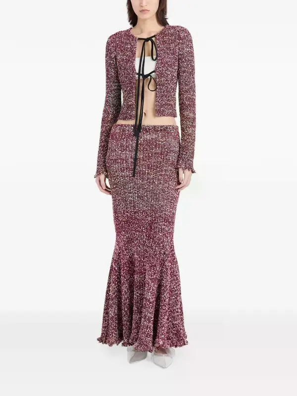 Proenza Schouler Colette Maxi Skirt - Red