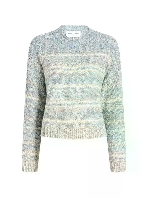 Proenza Schouler White Label Ivara Striped Sweater - Blue