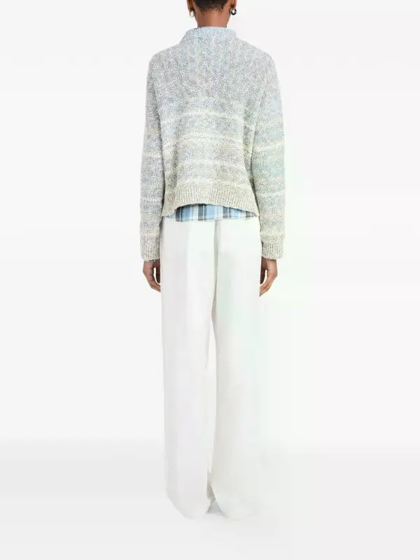 Proenza Schouler White Label Ivara Striped Sweater - Blue