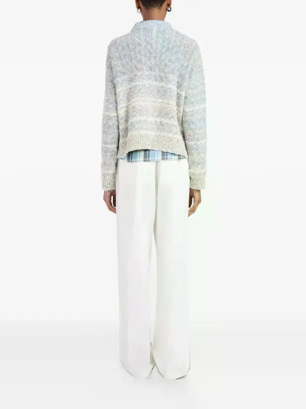 Proenza Schouler White Label Ivara Striped Sweater - Blue