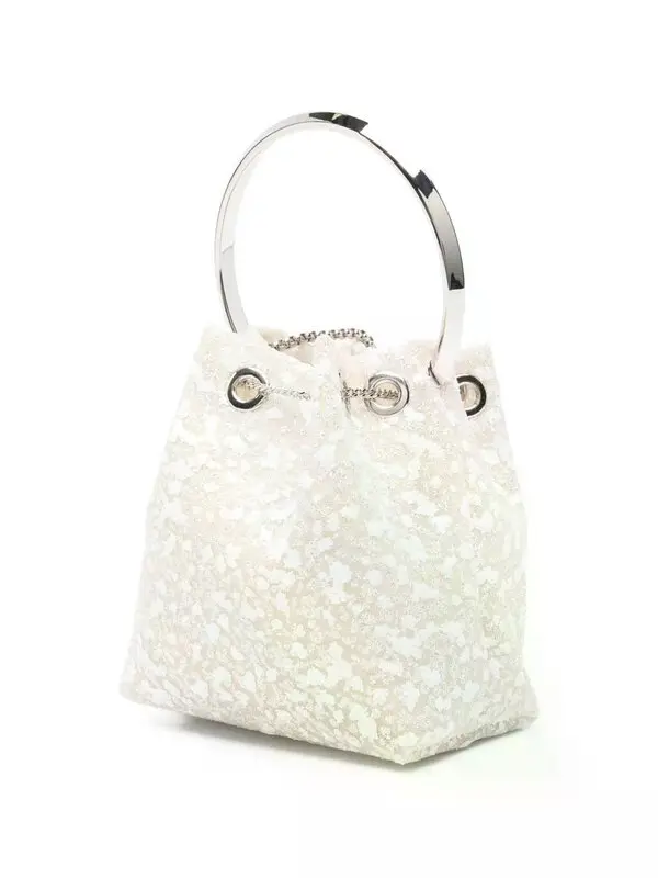 JIMMY CHOO Bon Bon Ring-handle Tote