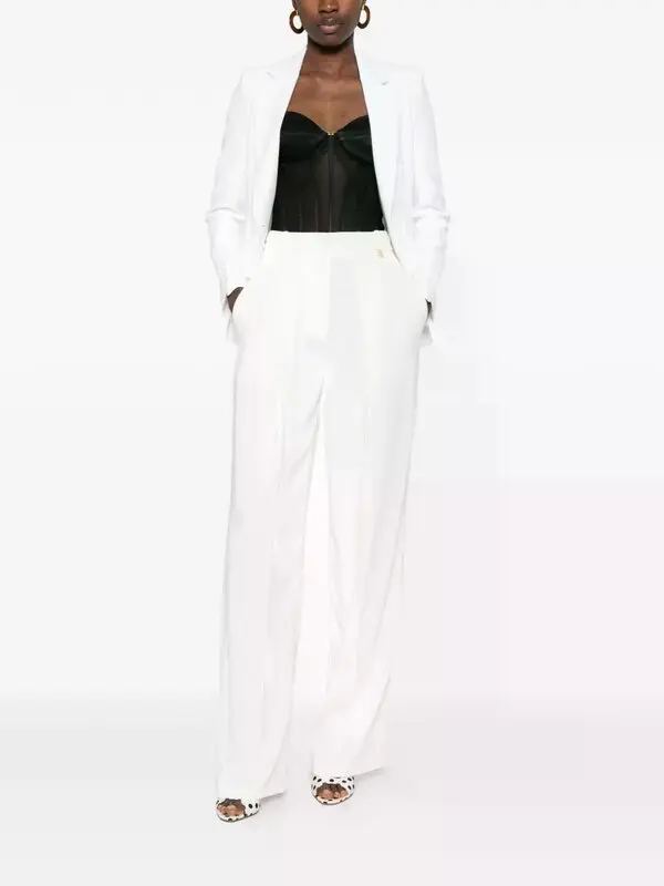 Elisabetta Franchi Mesh Corset Top