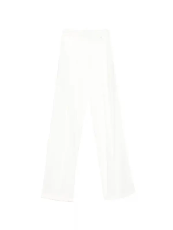 Elisabetta Franchi Flared Trousers - White