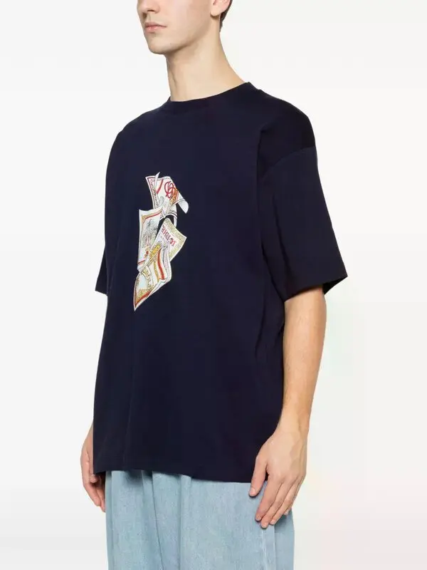 Drole De Monsieur Rum Labels T-shirt