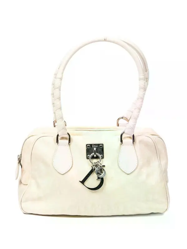 Dior Logo-charm Handbag - Neutrals
